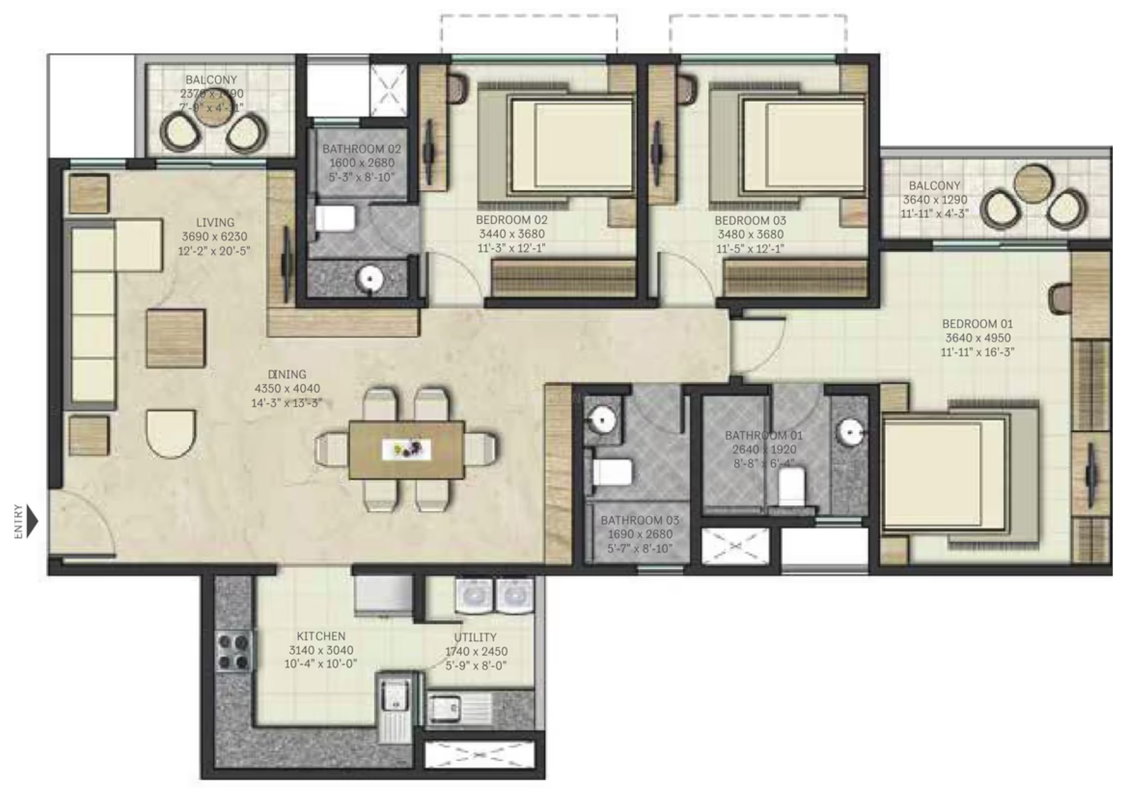 Sobha Atlantis Kochi | Luxury Waterfront Apartments in Vyttila